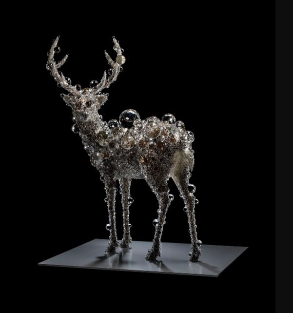 Top Japanese Artist Kohei Nawa’s Divinely Inspired PixCell-deer – Bites ...